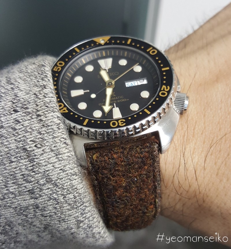 Harris Tweed Straps by vario.sg | Yeoman's Watch Review