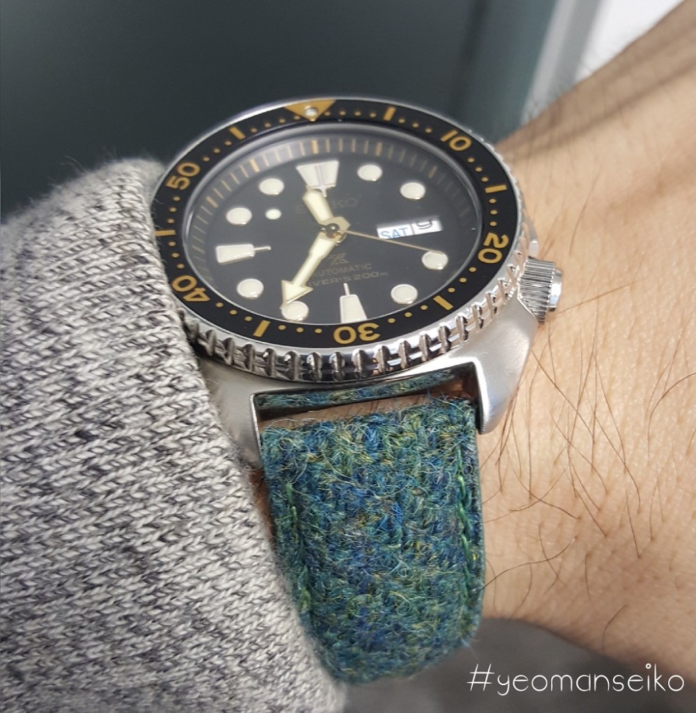 Harris Tweed Straps by vario.sg | Yeoman's Watch Review