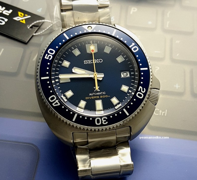 Some pictures of the Limited Edition Seiko Prospex SPB183J1 “Captain ...