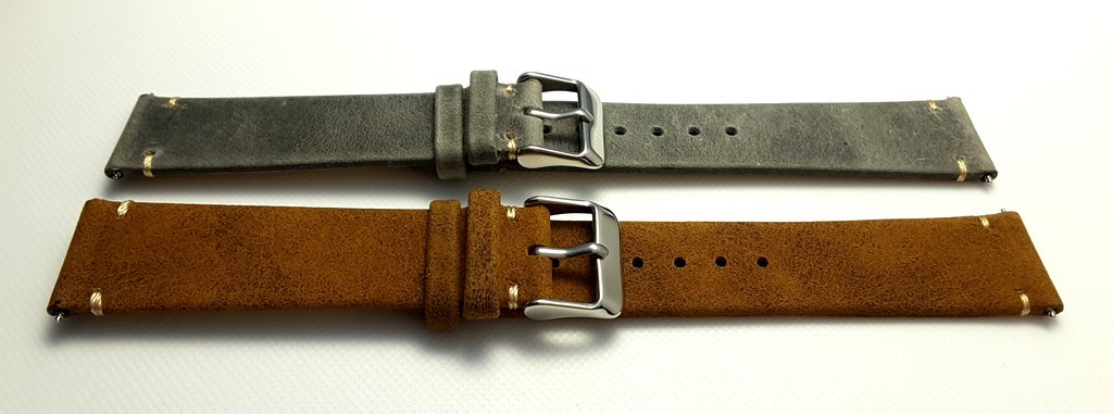 Distressed Leather Strap by strapsco.com | Yeoman's Watch Review