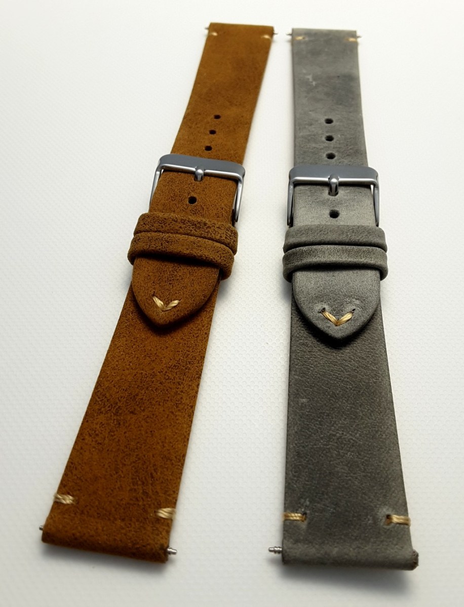Distressed Leather Strap by strapsco.com | Yeoman's Watch Review