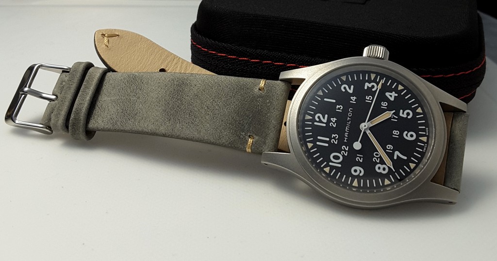 Distressed Leather Strap by strapsco.com | Yeoman's Watch Review