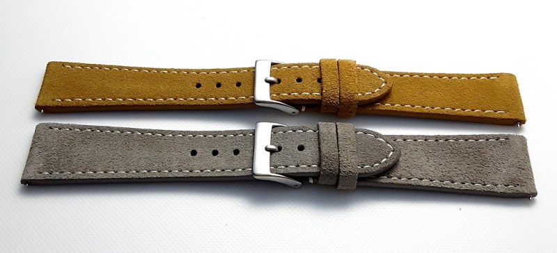 Classic Suede Leather Strap by strapsco.com | Yeoman's Watch Review